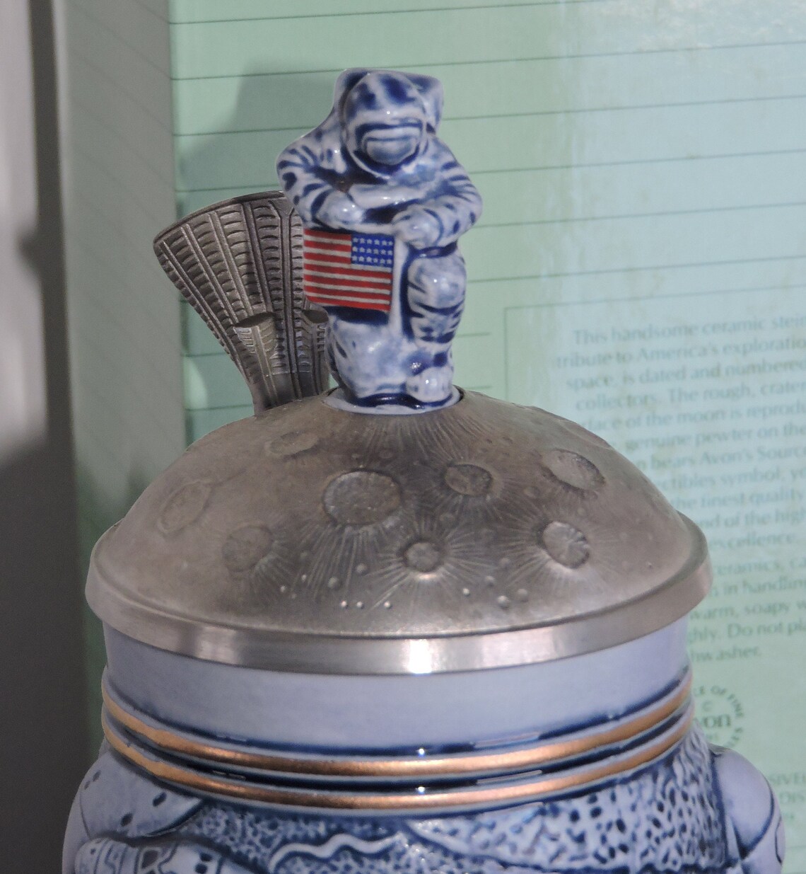 Avon Stein 1991 Conquest of Space Neil Armstrong - Etsy