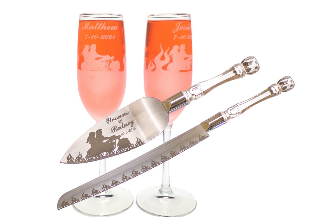 Custom Combo Designs Server Set and Flutes - Etsy