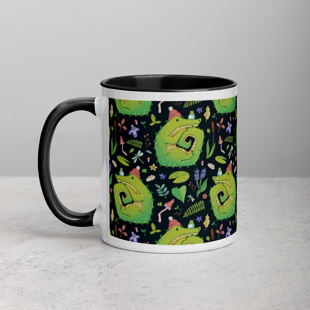 Crocodile Mug, Alligator Mug, Cozy Animal Mug, Cute Reptile Gift ...