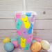 Easter Peep Cold Cup, Easter Coffee Cup, Peeps Bunny Cup, Spring Cold ...