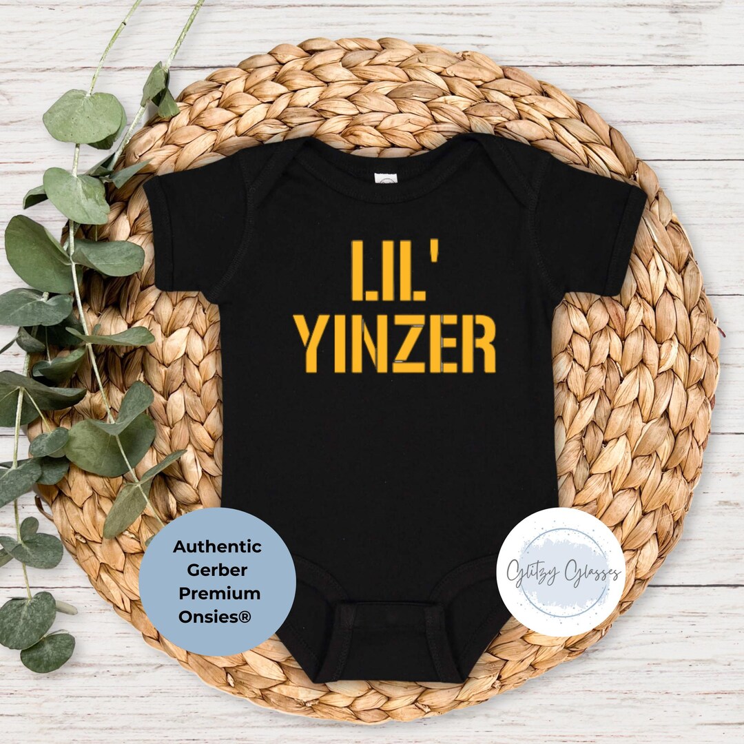 Gerber Onsie® Little Yinzer Baby Bodysuit, Pittsburgh Baby Gifts ...