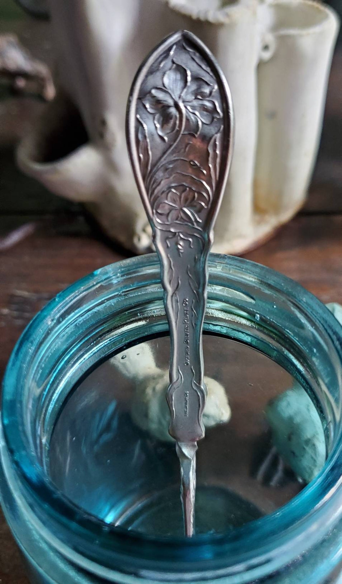 ANTIQUE Master Butter Spreader NARCISSUS 1908 Nice Piece | Etsy