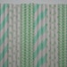 50 Mixed Mint Green Striped Chevron and Polka Dot Paper - Etsy
