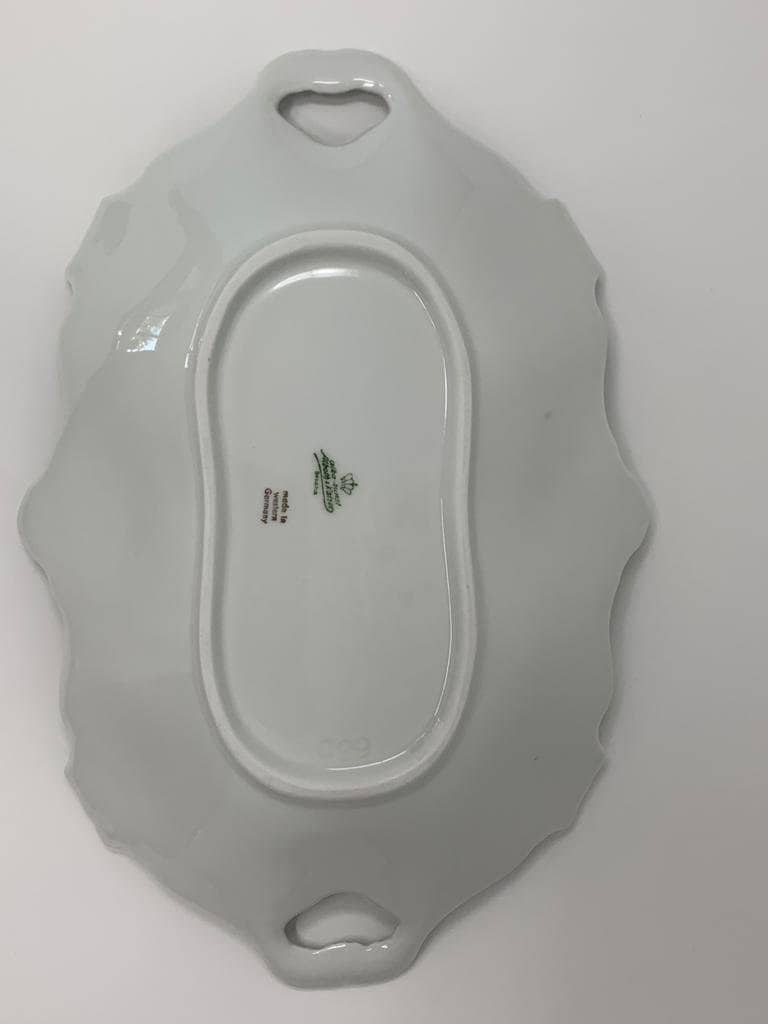 Antique Hand Painted Alboth & Kaiser Serving Plate, ALKA-KUNST, BAVARIA ...