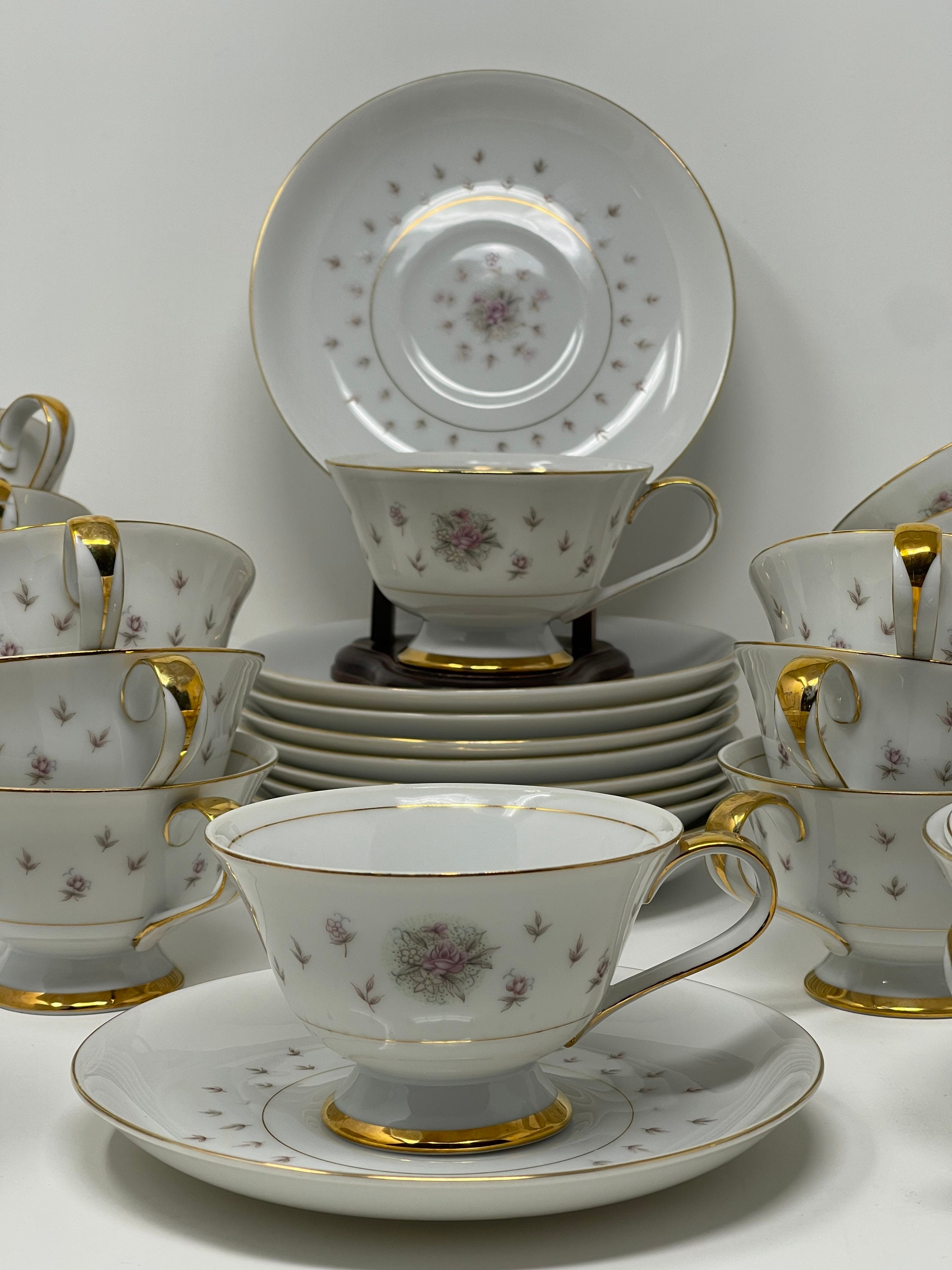 Dinnerware Set , Tea Set From Nikko Fine China, Seyei Japan, NORMANDY ...