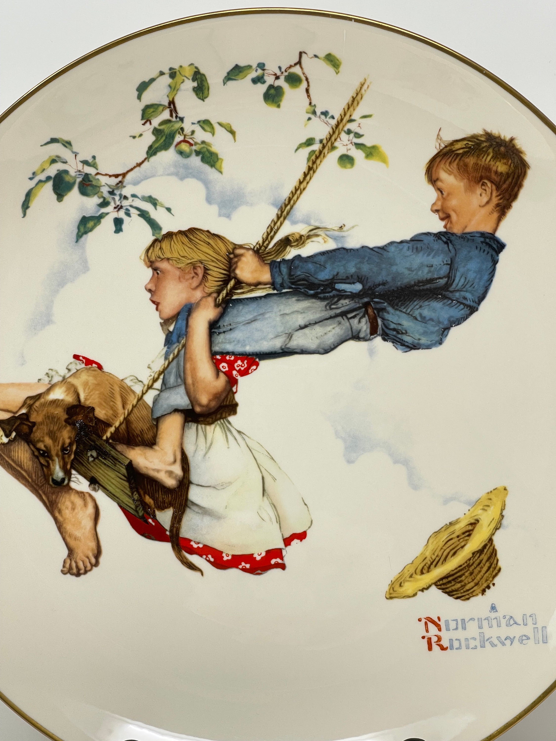 Norman Rockwell Decorative Plates