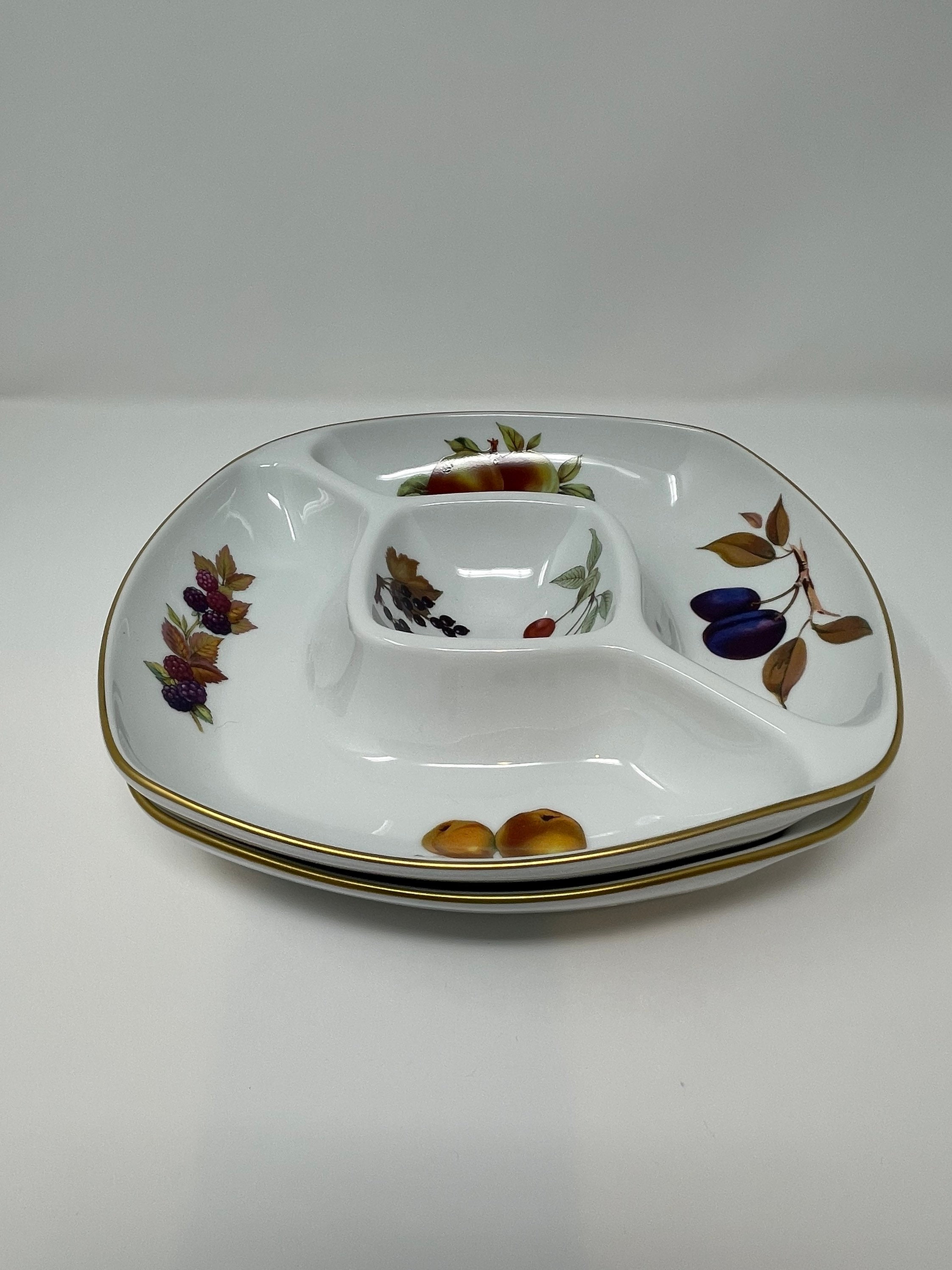 Royal Worcester Evesham Serving Set Made in Portugal Fine | Etsy