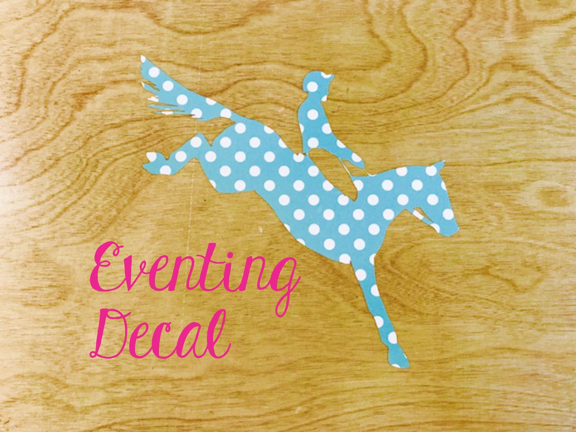 Equestrian Vinyl Decal Stickers Fun and Unique Patterns - Etsy