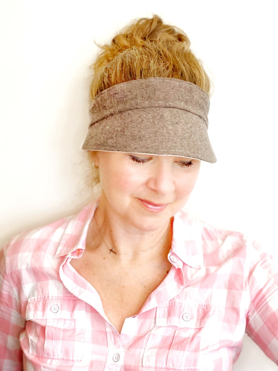 Visor Hat for Women, Bun Visor, Cute Women Sun Visors and Caps, Sun ...