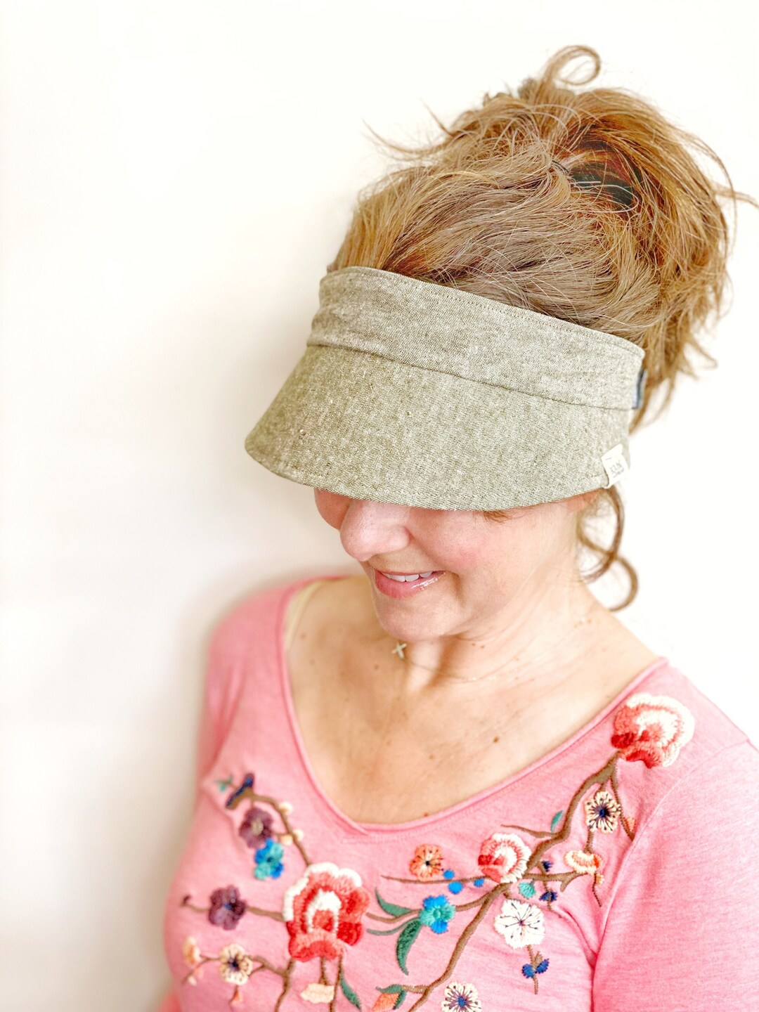 Visor Hat for Women, Bun Visor, Cute Women Sun Visors and Caps, Sun ...