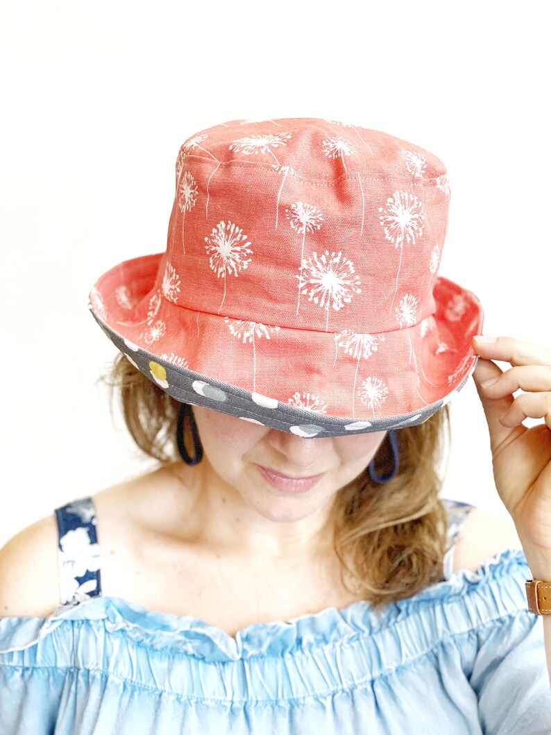 Washable Summer Sun Hats for Women Foldable Fabric Beach Hat - Etsy