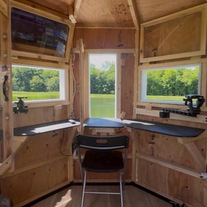 6x6 Octagon Deer Blind Plans & Material List - PDF Download - Etsy
