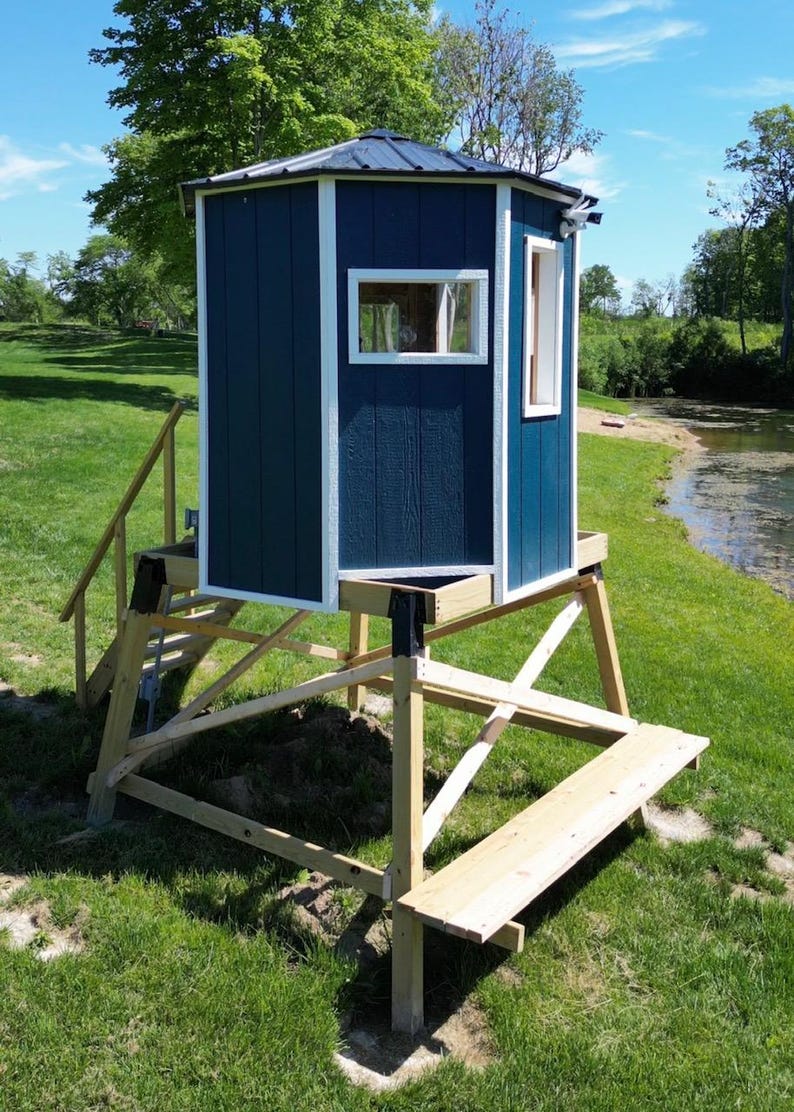 6x6 Octagon Deer Blind Plans & Material List - PDF Download - Etsy