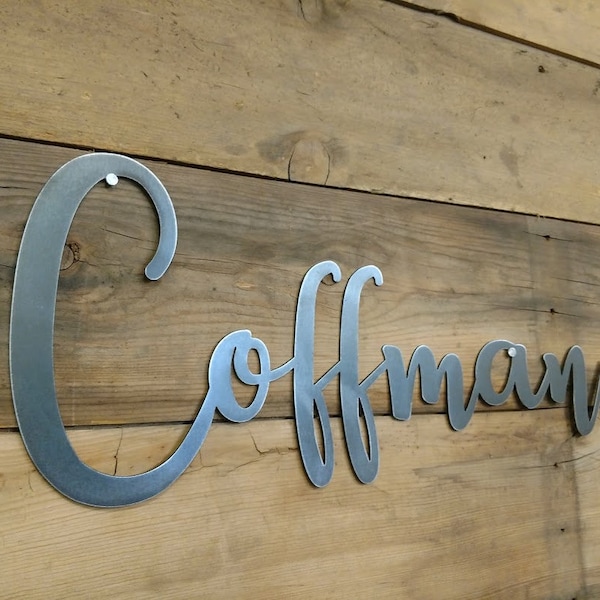 Custom Metal Sign - Etsy