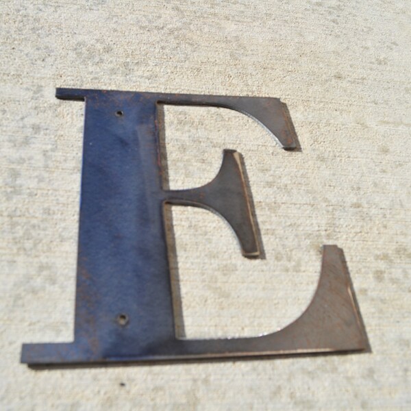3 Inch Metal Letters - Etsy