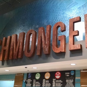 Marquee Letters Rustic Industrial Retro VINTAGE Metal Channel Letter - Etsy