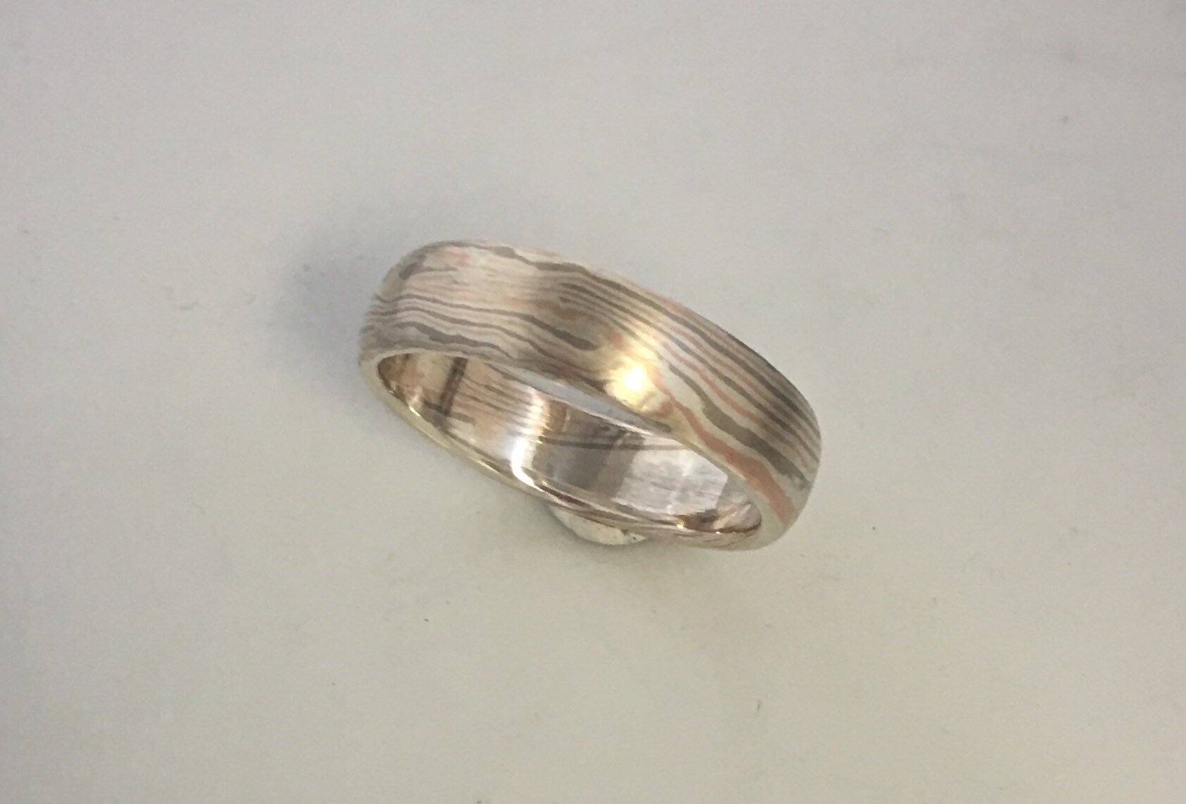 14K Rose Gold 14K Palladium White Gold and Sterling Silver | Etsy