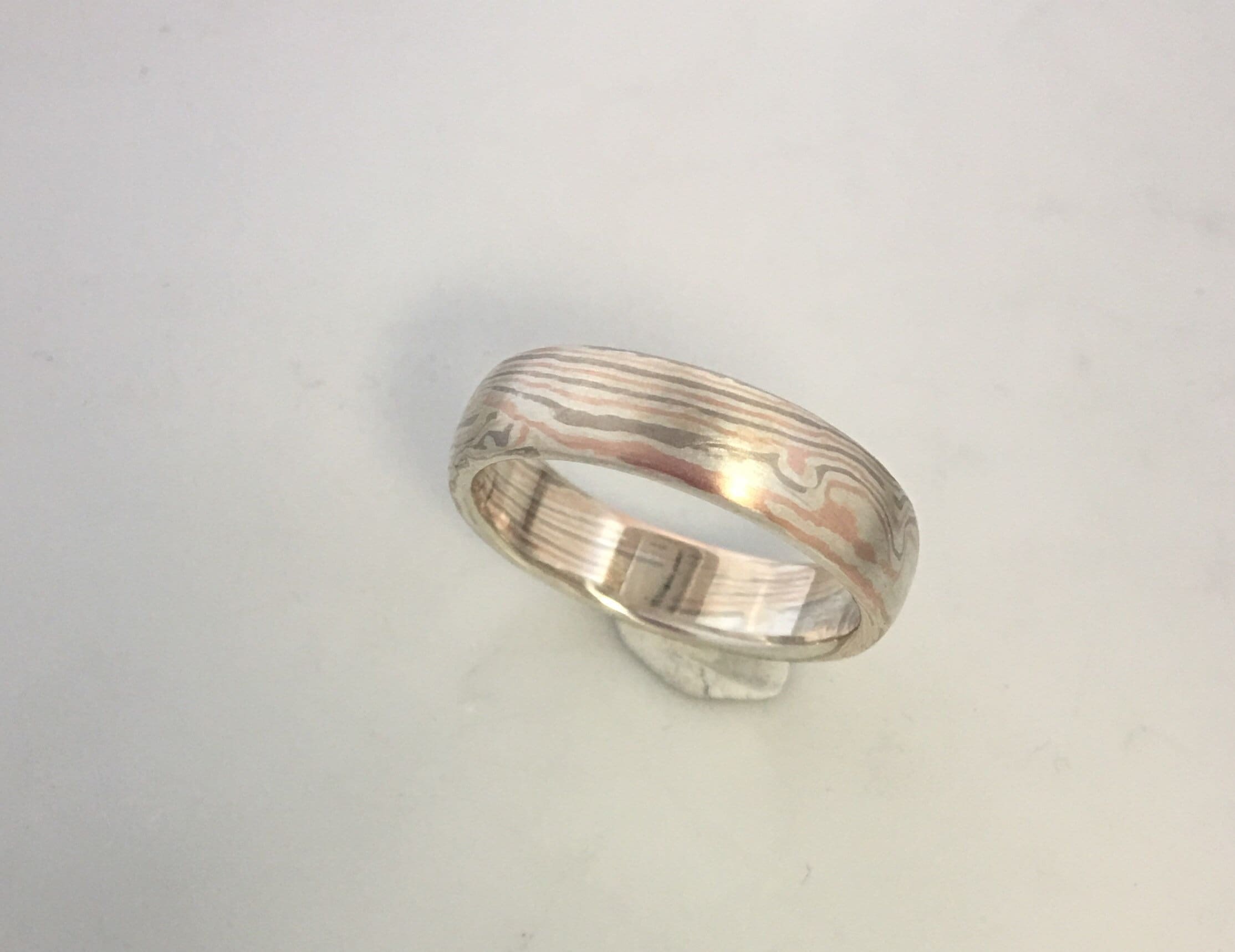 14K Rose Gold 14K Palladium White Gold and Sterling Silver | Etsy