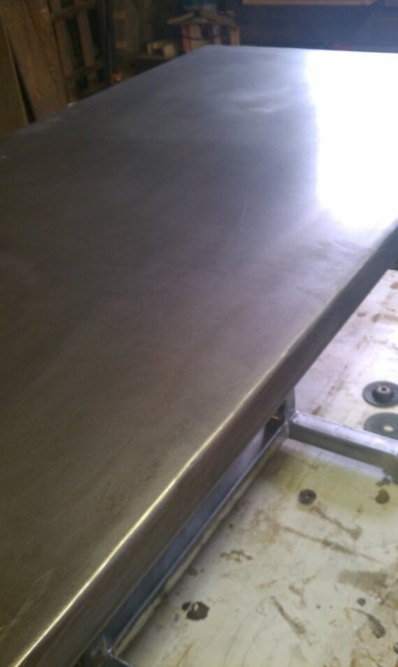 Items similar to Custom Welded Metal Table on Etsy