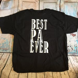 Best Pa Ever Men's Shirt - Etsy