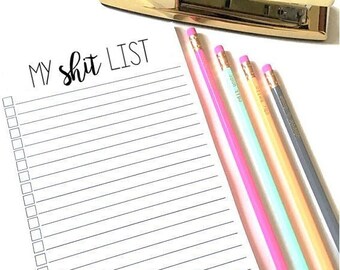 Funny Notepad, Coworker Gift, to Do List, I Am so Freaking Organized ...