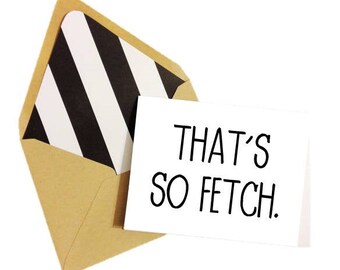 That's so Fetch - Etsy