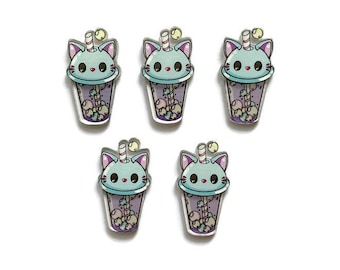 GALAXY CAT MAGNETS Cute Locker Magnets for Teens Refrigerator Magnets ...