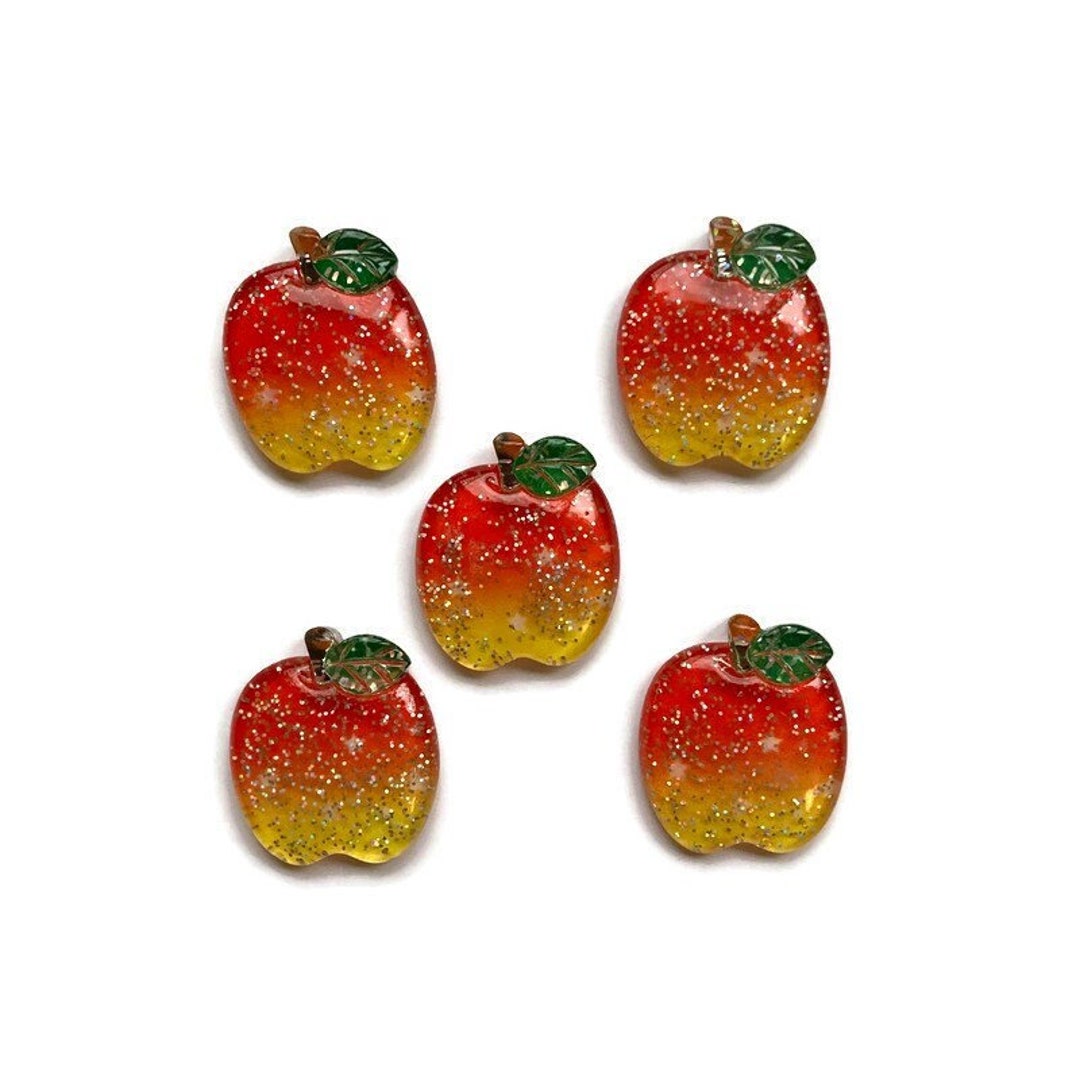 Large Apple Magnets + Tin | Fridge Magnets | Kawaii Magnets ...