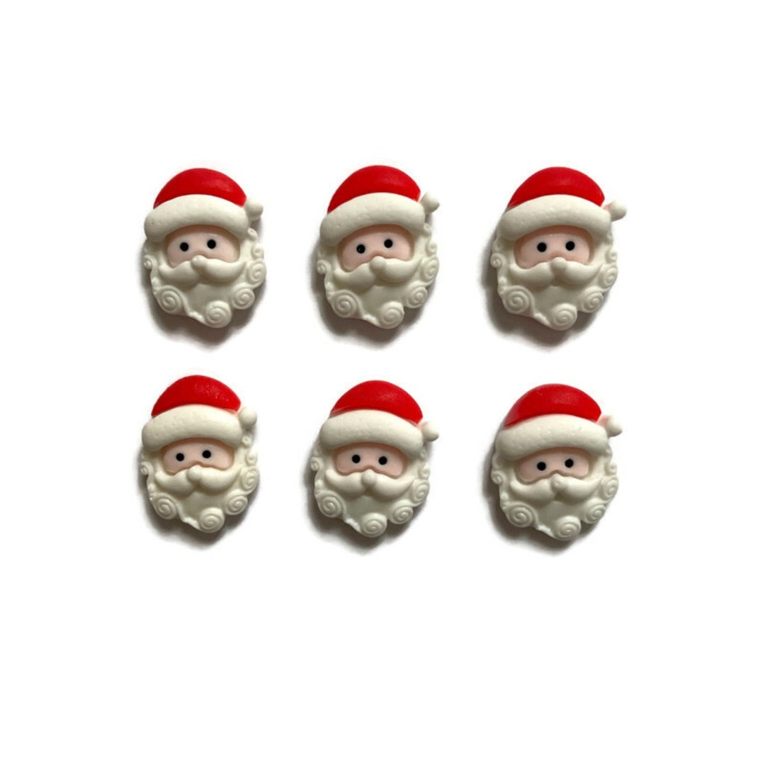 Santa Magnets Tin Fridge Magnets Kawaii Magnets Refrigerator Magnets ...