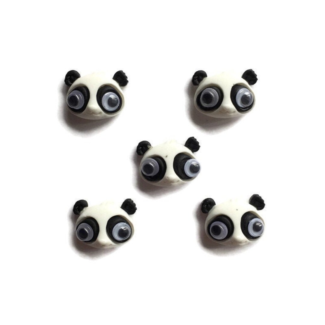 Panda Magnets Tin Googly Eye Magnets Fridge Magnets - Etsy