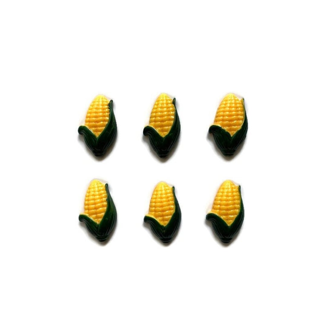Corn Magnets Tin Corn Cob Magnets Fridge Magnets Refrigerator Magnet ...