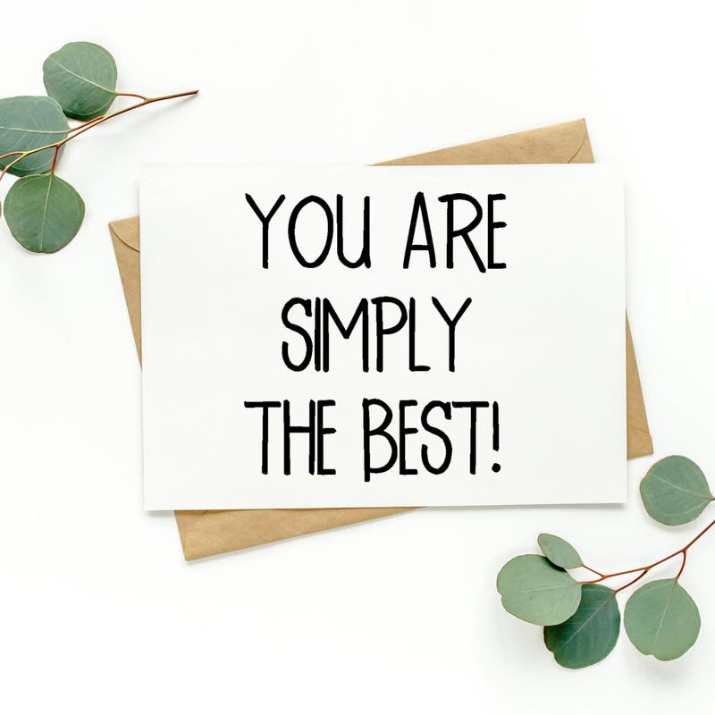 Simply the Best - Etsy