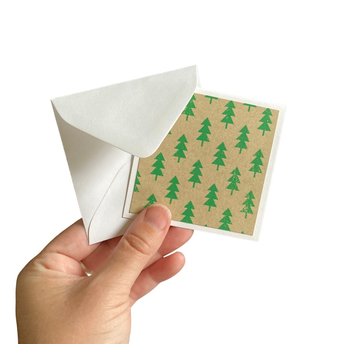 10 Mini Christmas Cards | 3x3 Mini Note Cards | Mini Notecard | Mini ...