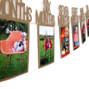 First Birthday Banner / Photo Birthday Banner / 1st Birthday Banner ...