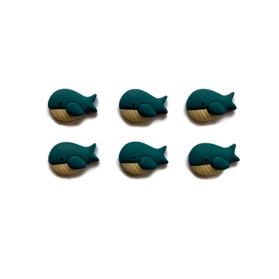 Whale Magnets + Tin | Blue Whale Magnets | Sea Creature Magnets ...