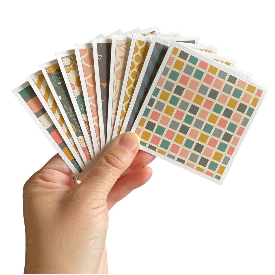 10 Mini Cards 3x3 Mini Note Cards Mini Notecards Floral Cards Cards ...