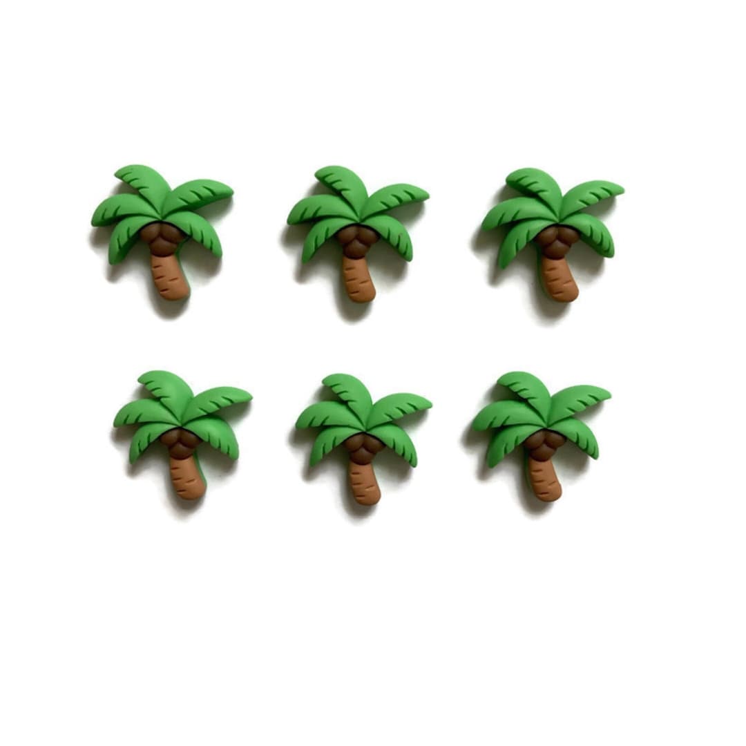 Palm Tree Magnets + Tin | Tropical Magnets | Fridge Magnets ...
