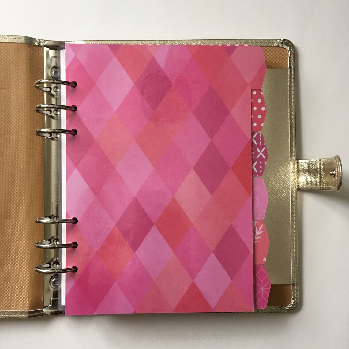 Set of 6 / A5 or Personal Planner Dividers / A5 Dividers / - Etsy