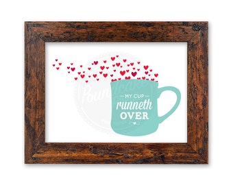 My Cup Runneth Over | Etsy