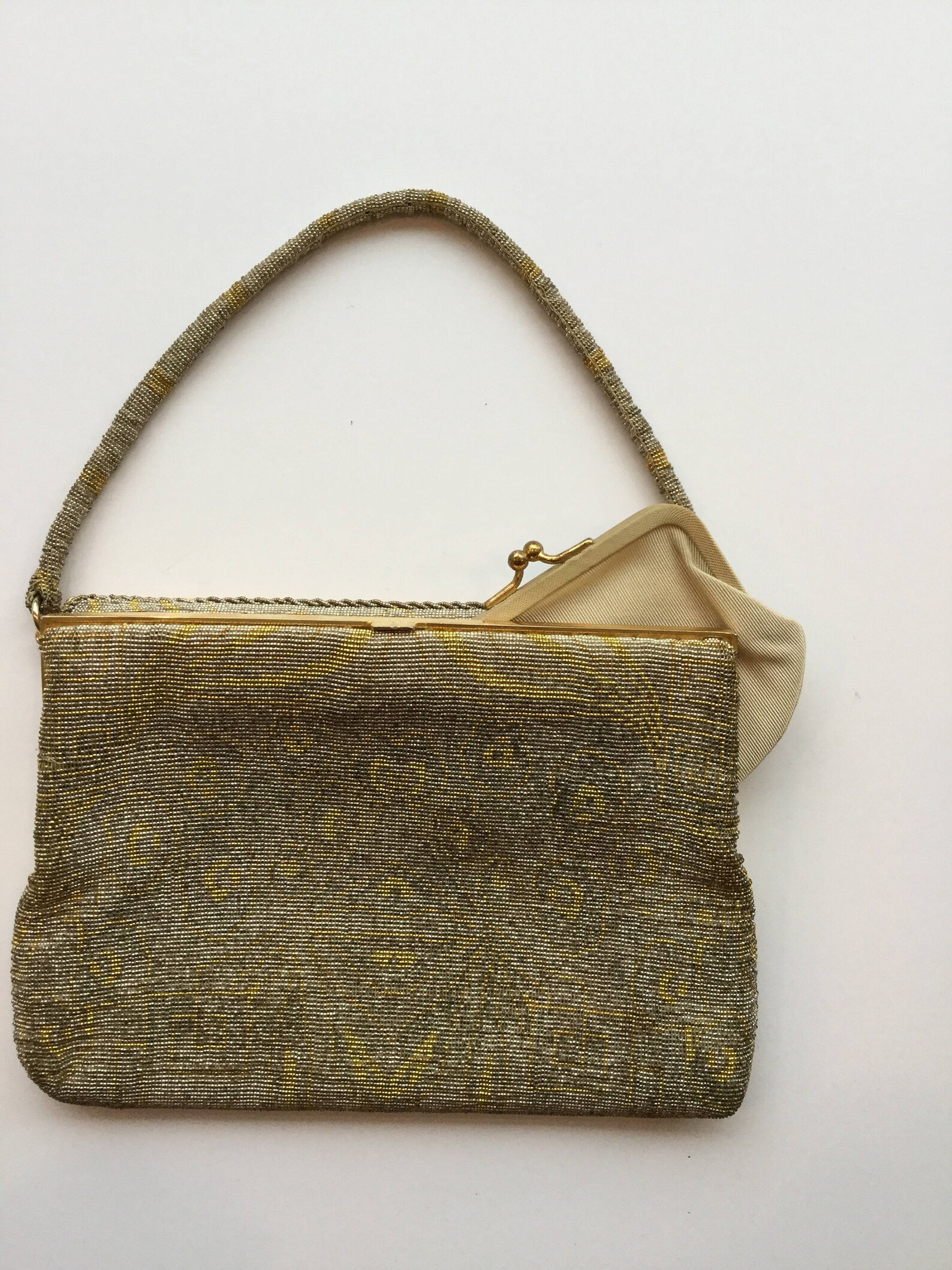 Walborg Purse Vintage Silver and Gold Evening Bag 1940s - Etsy