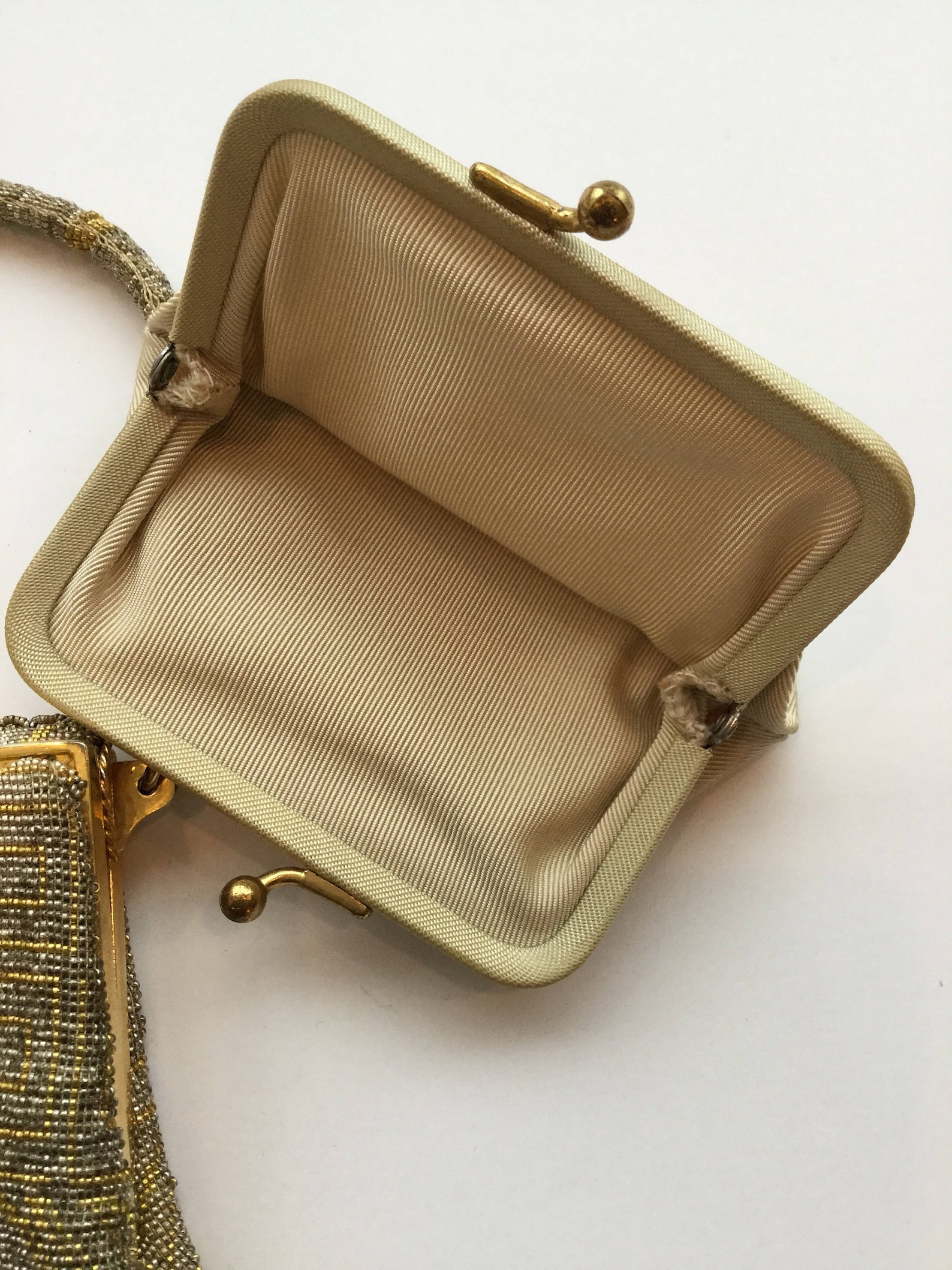 Walborg Purse Vintage Silver and Gold Evening Bag 1940s - Etsy