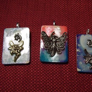 Choice of Altered Art Alcohol Ink Dyed Fairy Fairies Moon Game Piece ...