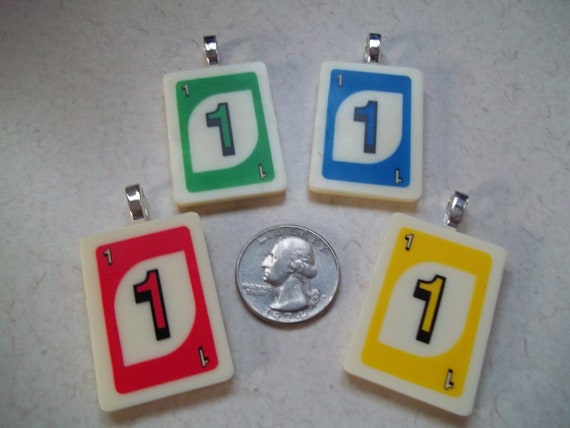 Number One Choose Your Color handcrafted Game Piece Necklace | Etsy