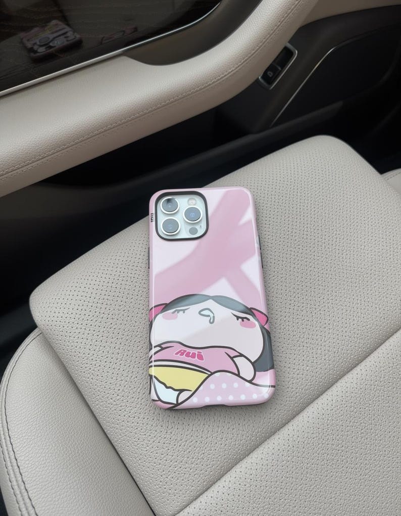 Kawaii Sleeping Rui Phone Case – Japanese Style iPhone Cover (11-17 Pro ...
