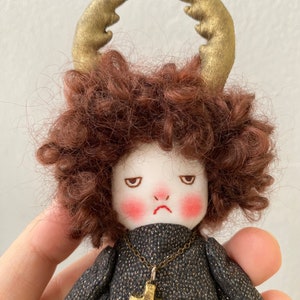 Handmade Grumpy Bug Doll - Etsy