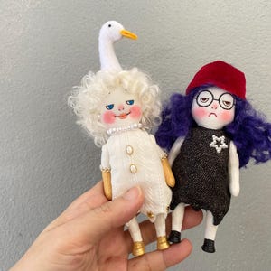 Handmade Grumpy Doll- Eeching’s Handmade - Etsy