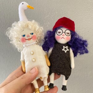 Handmade Grumpy Doll- Eeching’s Handmade - Etsy