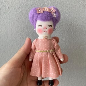 Handmade Grumpy Doll - Etsy