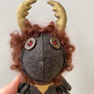 Handmade Grumpy Bug Doll - Etsy