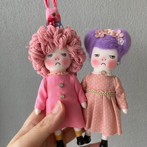 Handmade Grumpy Doll - Etsy